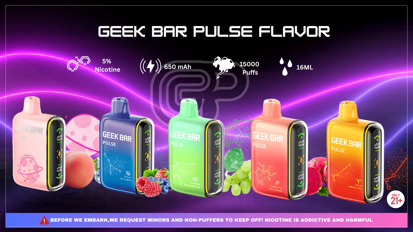 Must-Try Flavors of Geek Bar Pulse 15000